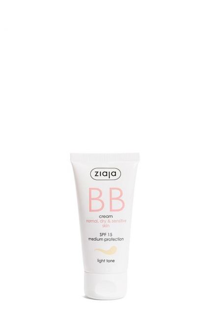BB cream for normal dry sensitive skin natural tone ziaja Ziaja International